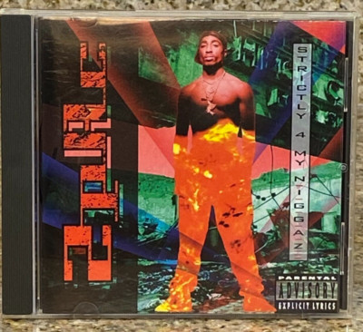 2Pac Tupac Strictly 4 My N.I.G.G.A.Z. Rare OOP Interscope Records 1993 ...