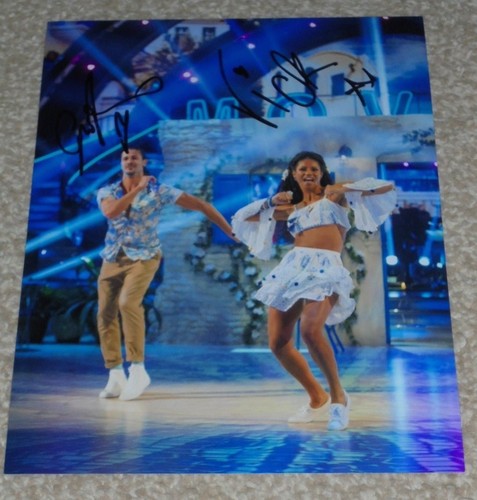 VICKY HOPE & GRAZIANO - STRICTLY COME DANCING - 10x8 PHOTO SIGNED- | eBay