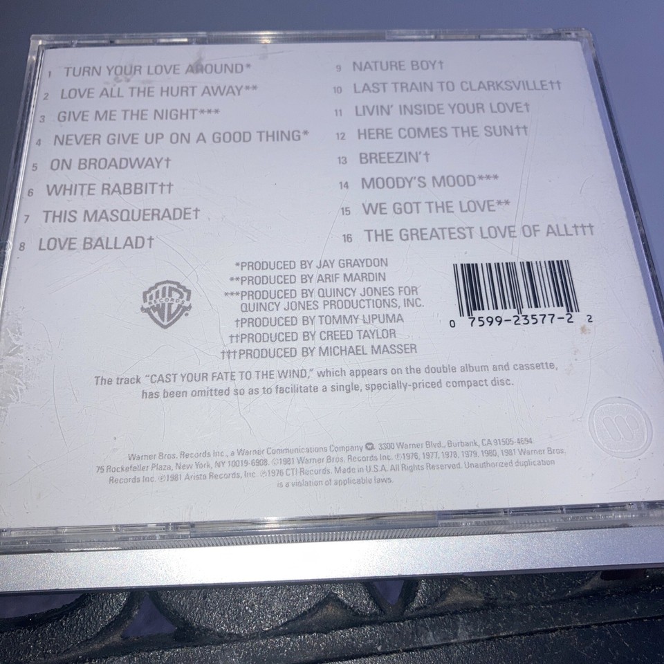 The George Benson Collection -“Absolute Benson 1990 MINT CD 75992357722 ...