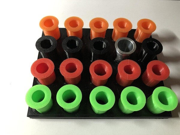 Powder Bushing Tray - For 3D printed & Aluminum MEC Bushings Multi Size ...