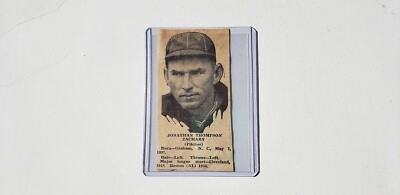 Tom Zachary 1934 Boston American Newspaper Scrapbook Card 1 of 200 RARE ...