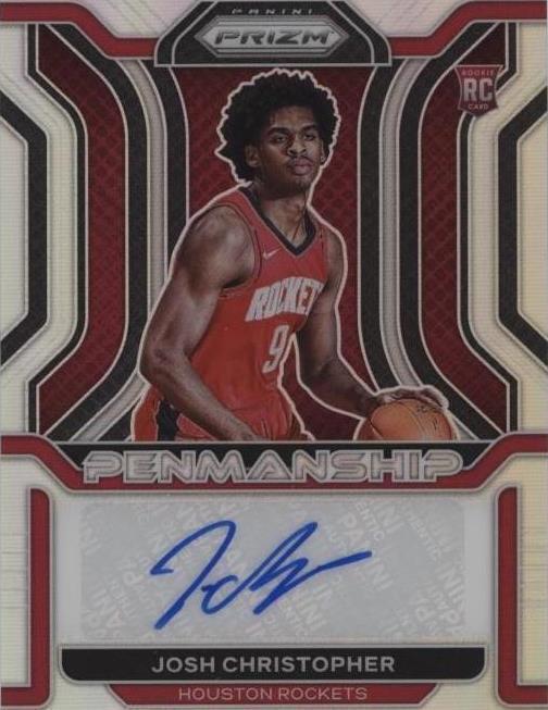 2021-22 Panini Prizm - Rookie Penmanship Josh Christopher #RP-JCH ...