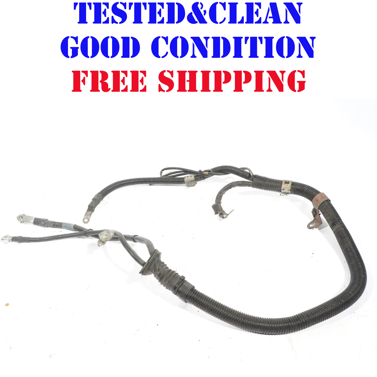 07 - 09 MERCEDES S550 W221 STARTER ALTERNATOR BATTERY CABLE 2215402232 ...