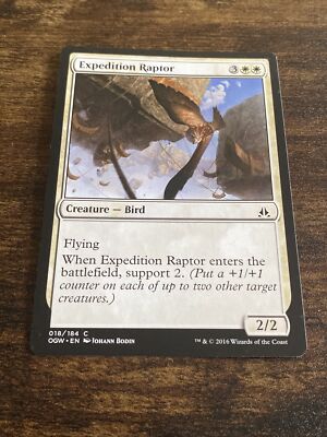 Magic the Gathering MTG Expedition Raptor (18) Oath of the Gatewatch ...