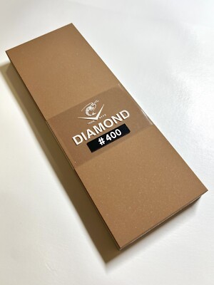 Naniwa Diamond Whetstone DR-7504 #400 Square Sharpening Stone Sharpener ...