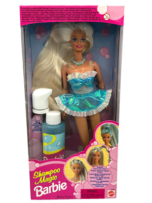 NIB BARBIE DOLL 1995 SHAMPOO MAGIC FOREIGN FOAM 'N COLOR 15099 | eBay