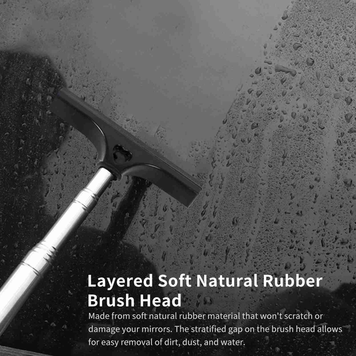 Mini Squeegee Cheap Retractable Rear-View Mirror Wiper Quickly Wipe ...