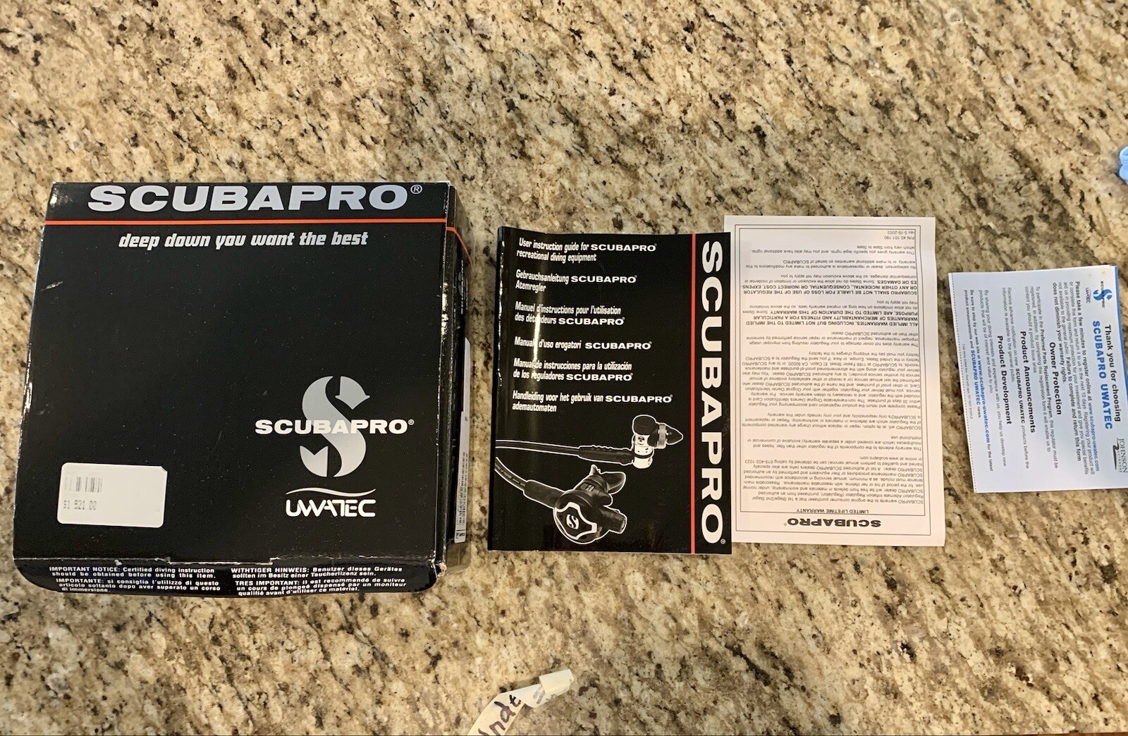 Scubapro G250 Regulator 1st & 2nd Stage | eBay
