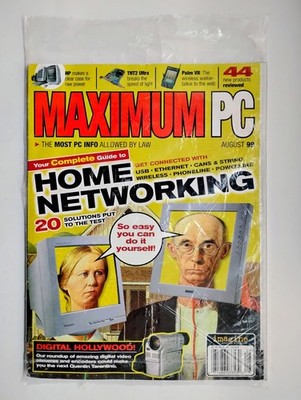 Maximum PC Magazine August 1999 STILL IN ORIGINAL PACKAGING W/CD | eBay