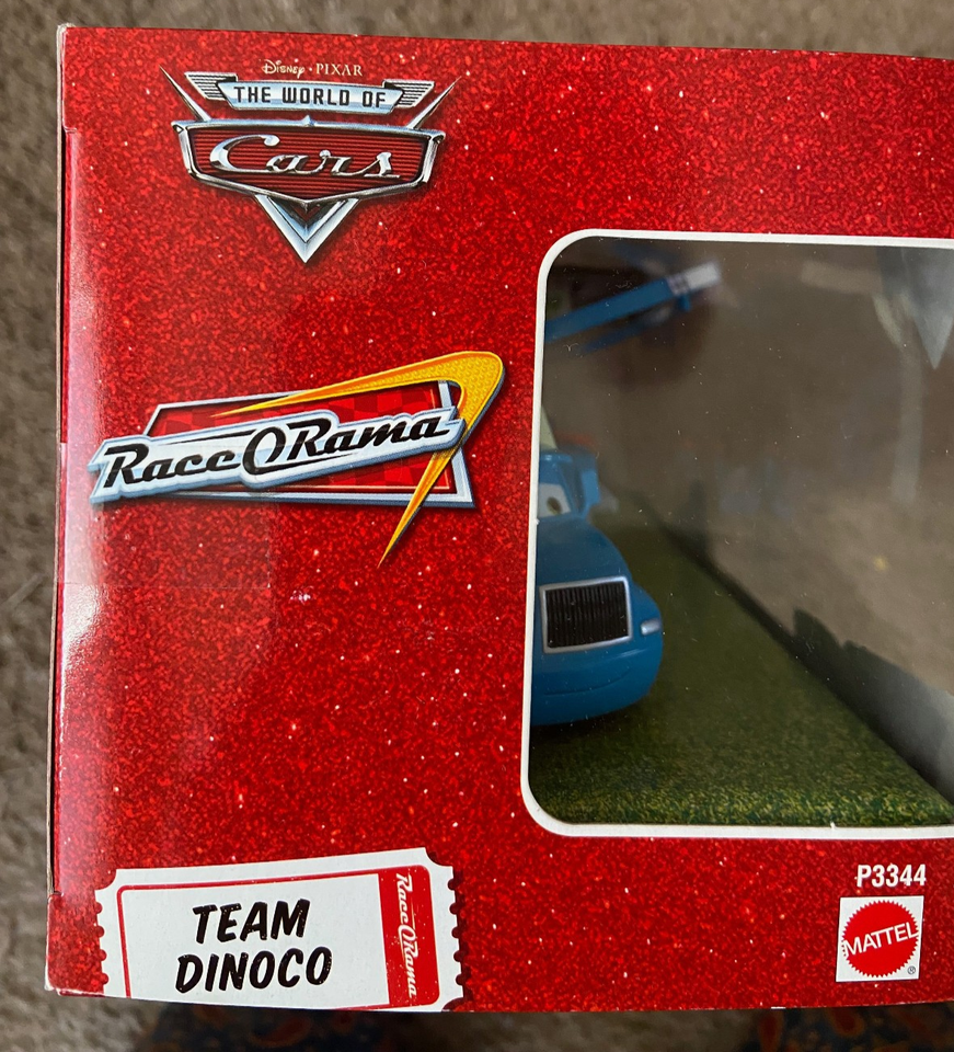 Disney Pixar Cars Team Crew Hauler Crew Chief Pitty Piston Cup Nights ...
