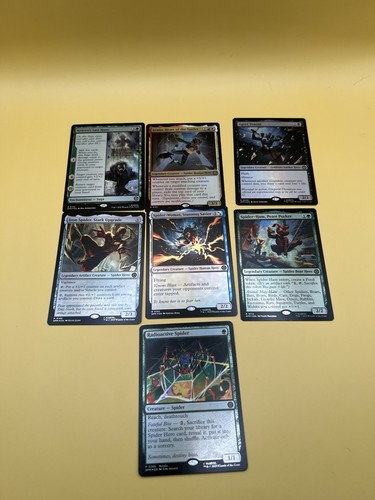 Spider Man Magic The Gathering rare Holo Card lot with radioactive spider promo | eBay