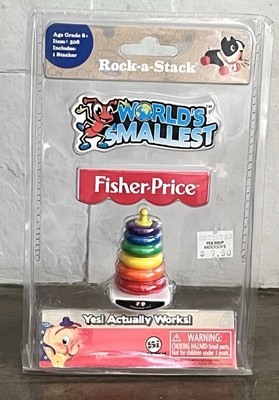 World's Smallest Fisher-Price Rock-a-Stack Brand New | eBay