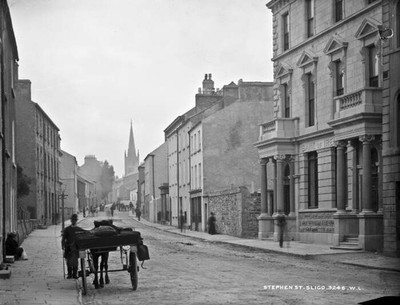 Stephen Street Sligo Co Sligo Ireland C1900 Old Photo | eBay