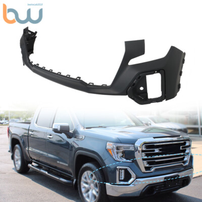 Primed Plastic Front Upper Bumper Cover For 2019-2022 GMC Sierra 1500 ...