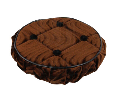 Lowrider Bike Steering Wheel Cover Velour Buttons BROWN | eBay