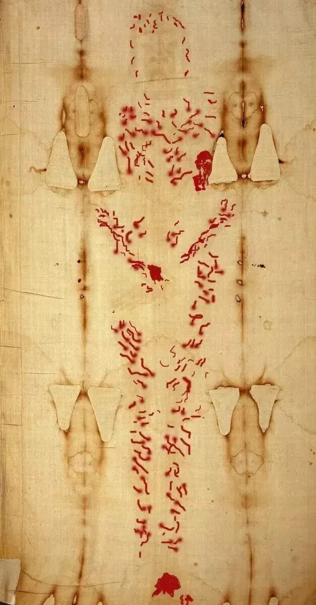 Blood On Shroud Of Turin Pope Francis Links Turin Shroud To Jesus
