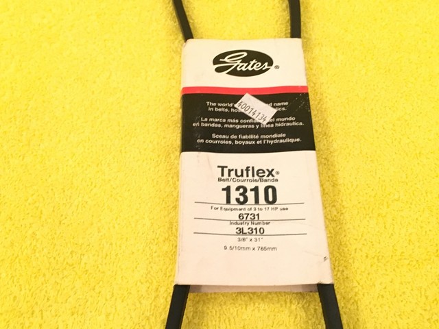 Gates 1310 Truflex Belt 3l310 6731 for sale online | eBay