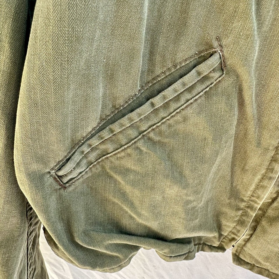 WWII USMC Marine Corps Customized HBT Tanker Jacket Stenciled | eBay