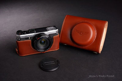 Genuine real Leather Full Camera Case bag cover for Pentax MX-1 MX1 ...