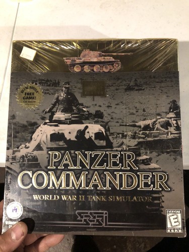 RARE Panzer Commander (PC, 1998) SSi 016685054665 SEALED Brand New Big Box CIB 16685053507| eBay