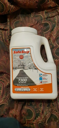 Safe Step 7300 Ice Melt Calcium Chloride -25, 8 Lb. Jug. Moisture ...