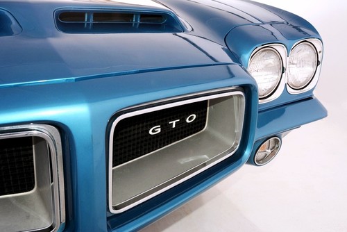 NEW 1972 Pontiac GTO Front Grille Emblem / USA-Made Grill Chrome Badge ...