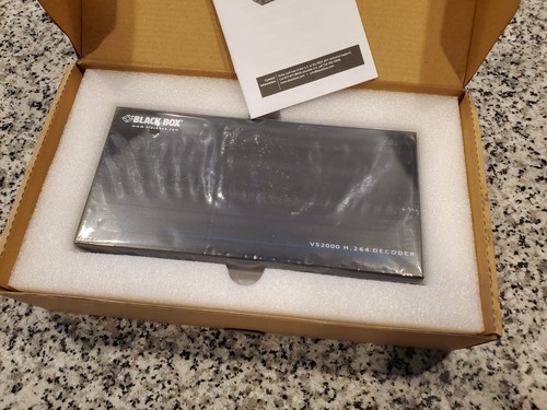 BLACK BOX VS-2000-DEC H.264 DECODER HDMI/LAN -BRAND NEW, MULTIPLES ...