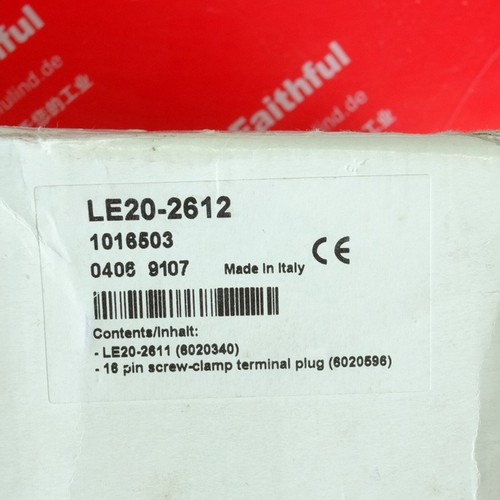 1pc new sick LE20-2612 safety barrier Relays spot stock | eBay