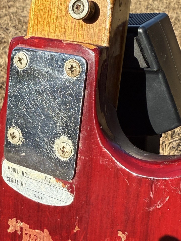 Original Vintage KAY K-2 SG-body style Red 6-String Electric Guitar | eBay