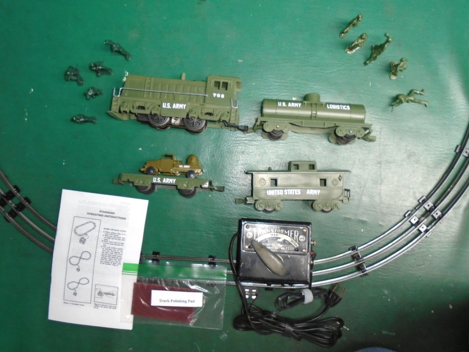 Marx #702 Diesel Switcher and complete O /O27 Military Train Set | eBay