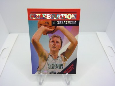 Larry Bird Celebration Of Greatness Retirement Tribute Promo Card ...