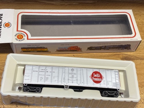 HO Scale Vintage Swift's Premium Refrigerator Car 4244 Model Train Car ...