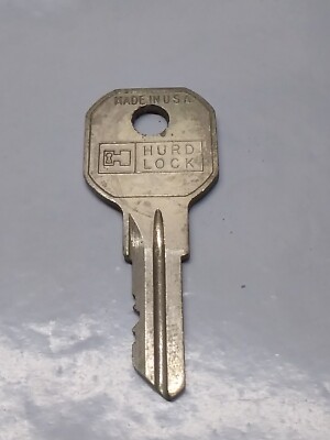 HURD Co. # BH004 BH 004 Trunk Padlock Lock Key USA | eBay