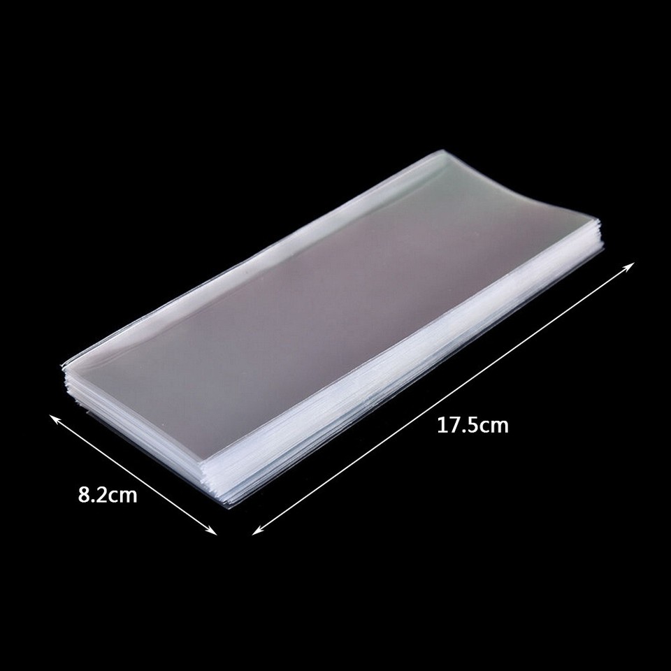 100 Currency Sleeves Paper Money Bill Holder Banknote Storage ...
