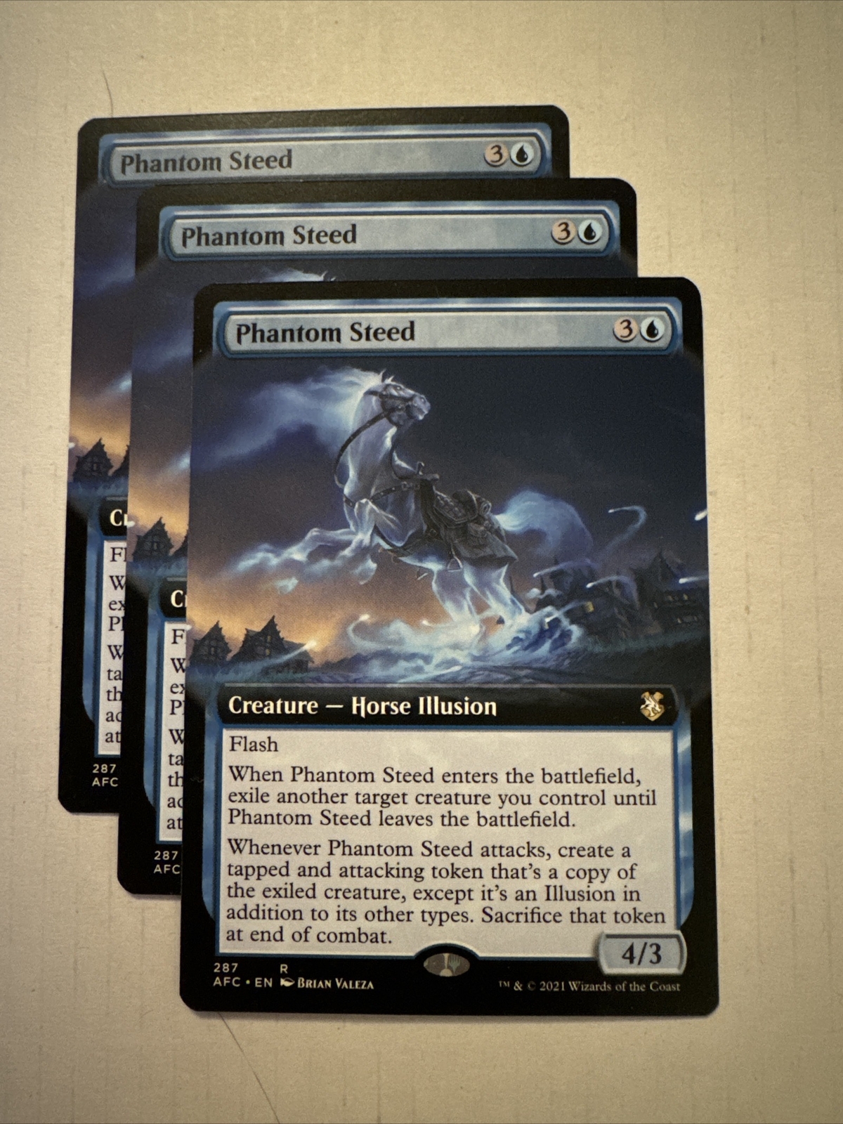 3x Phantom Steed Extended Art Adventures In The Forgotten Realms NM | eBay
