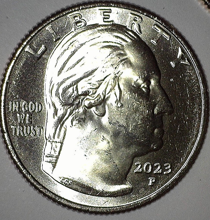 2023P Maria Tallchief Quarter DDO of Date, liberty, DDR and DC on Hair ...