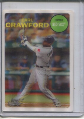 2011 Topps Lineage Topps 3D Carl Crawford | eBay