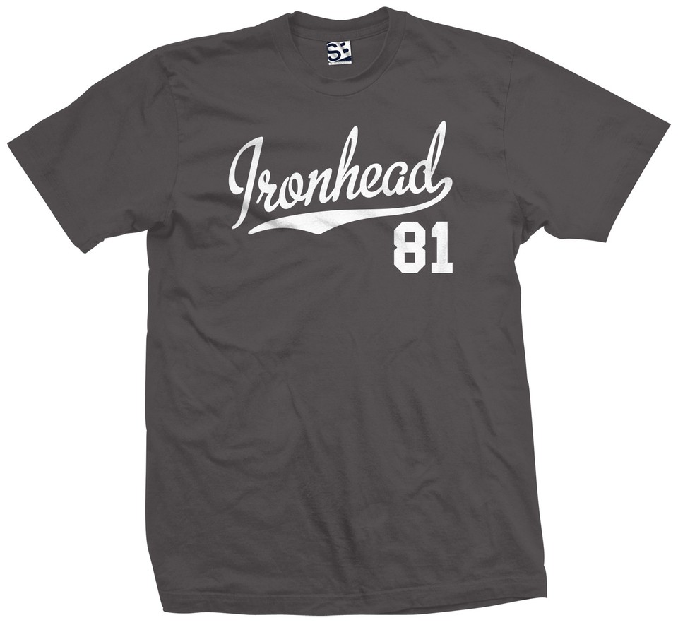 Ironhead 81 Script T-Shirt 1981 FL FX Chopper Bobber Motorcycle Biker ...