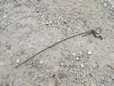 McCormick Farmall F30 IH Tractor original WORN Choke rod & holder ...