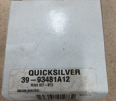 Mercury Quicksilver Ring Set 39-93481A12 | eBay