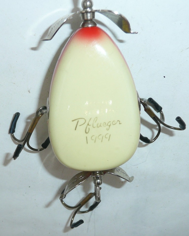 Wooden Pflueger Kent Frog with 2 Piece Box Excellent Condition | eBay