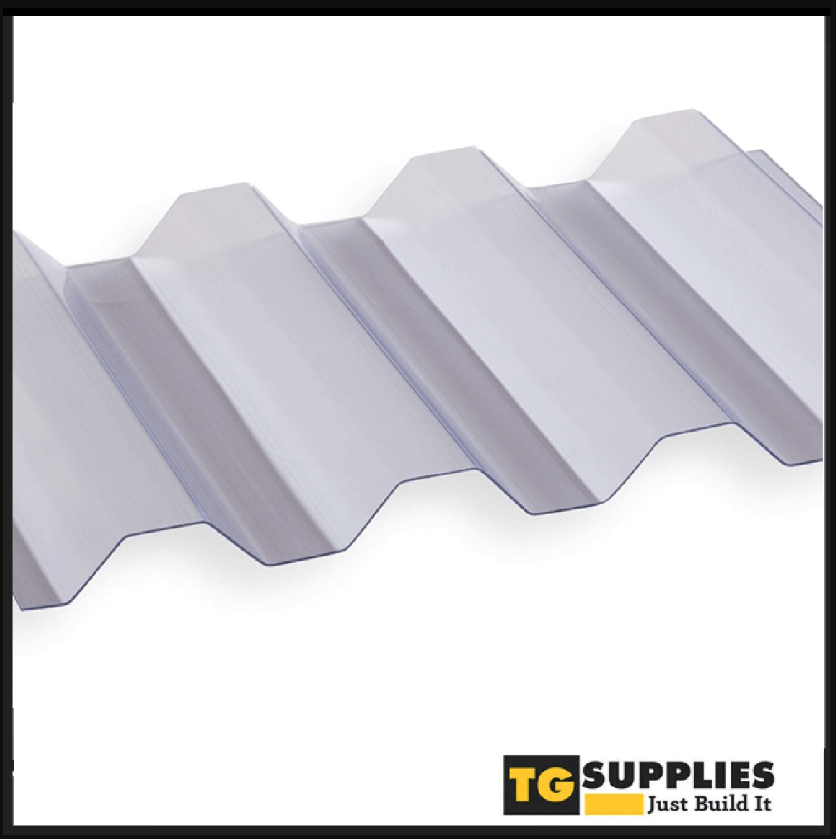 High Impact Sunruf Clear Polycarbonate Greca Box Profile Corrugated ...