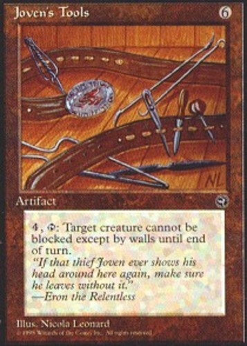Light Play, French MTG Regular Joven's Tools Homelands Magic the ...