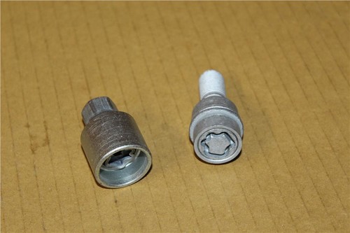 Anti Theft Wheel Bolt Code 'C' Audi A8 2010 > 8R0698139 803 New Genuine ...