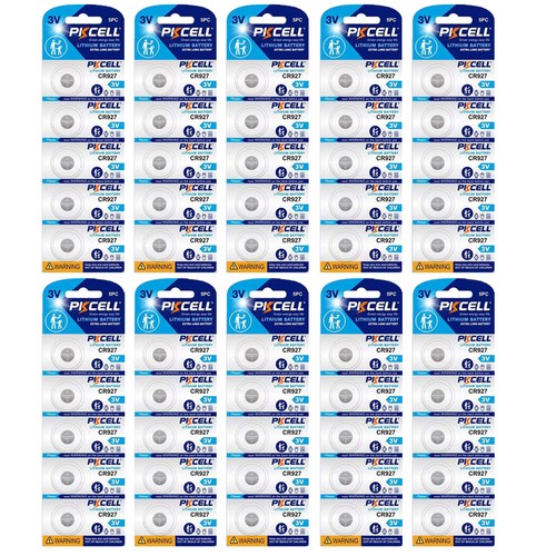 500 PCS PKCELL CR927 Button Cell 3V Lithium Batteries | eBay Australia