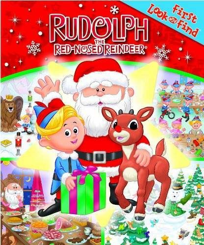 First Look and Find: Rudolph the Red-Nosed Reindeer - Board book - GOOD ...