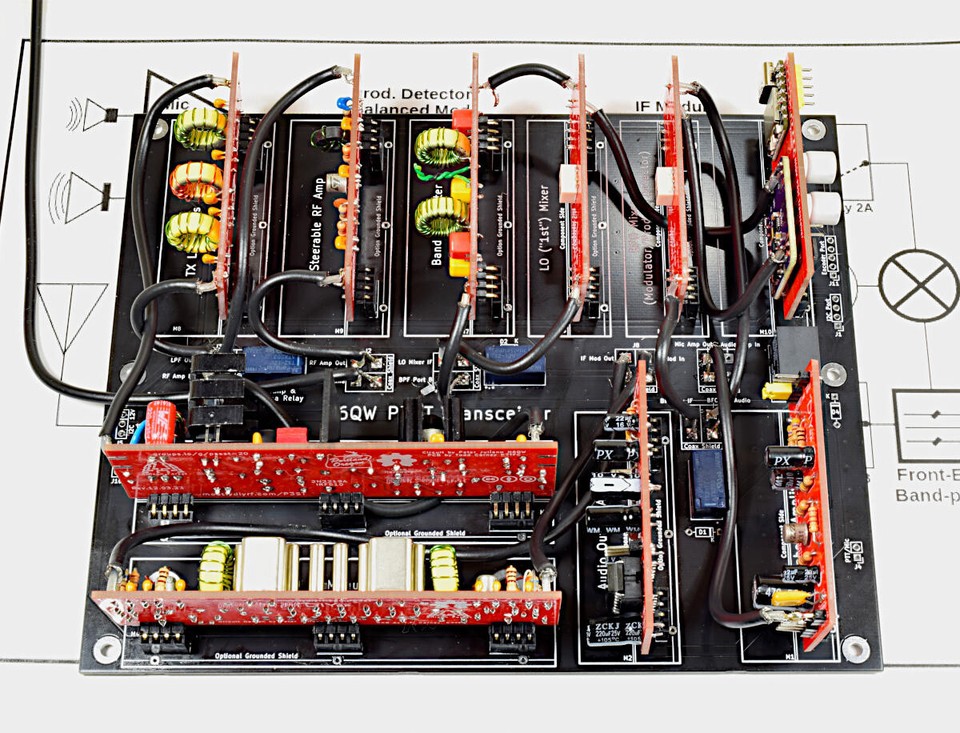 P3ST Modular Transceiver for 20 Meters (or 17 or 15) / N6QW Design ...
