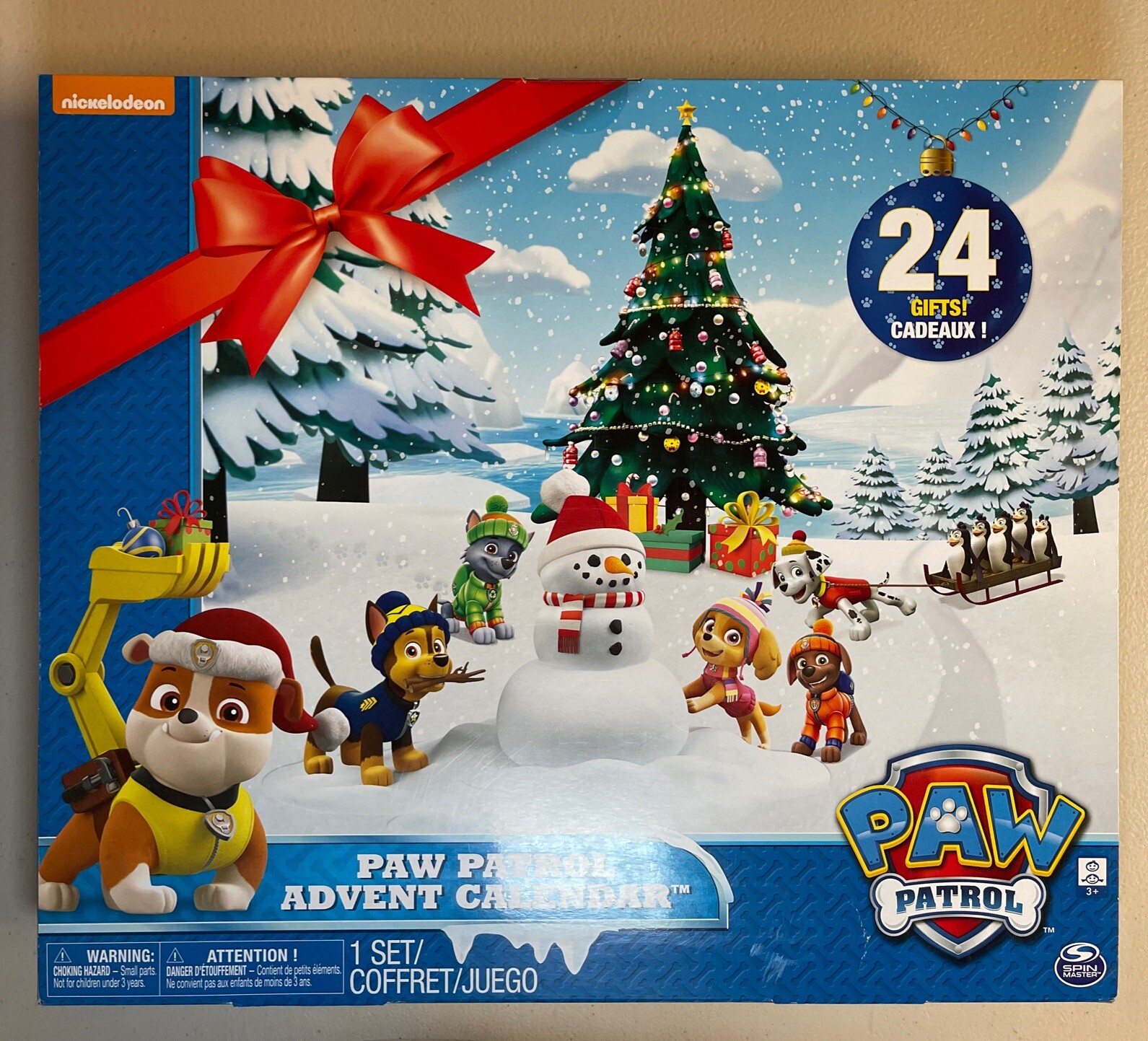 PAW PATROL ADVENT CALENDAR 2017 NIB 24 PAW PATROL FIGURES | eBay