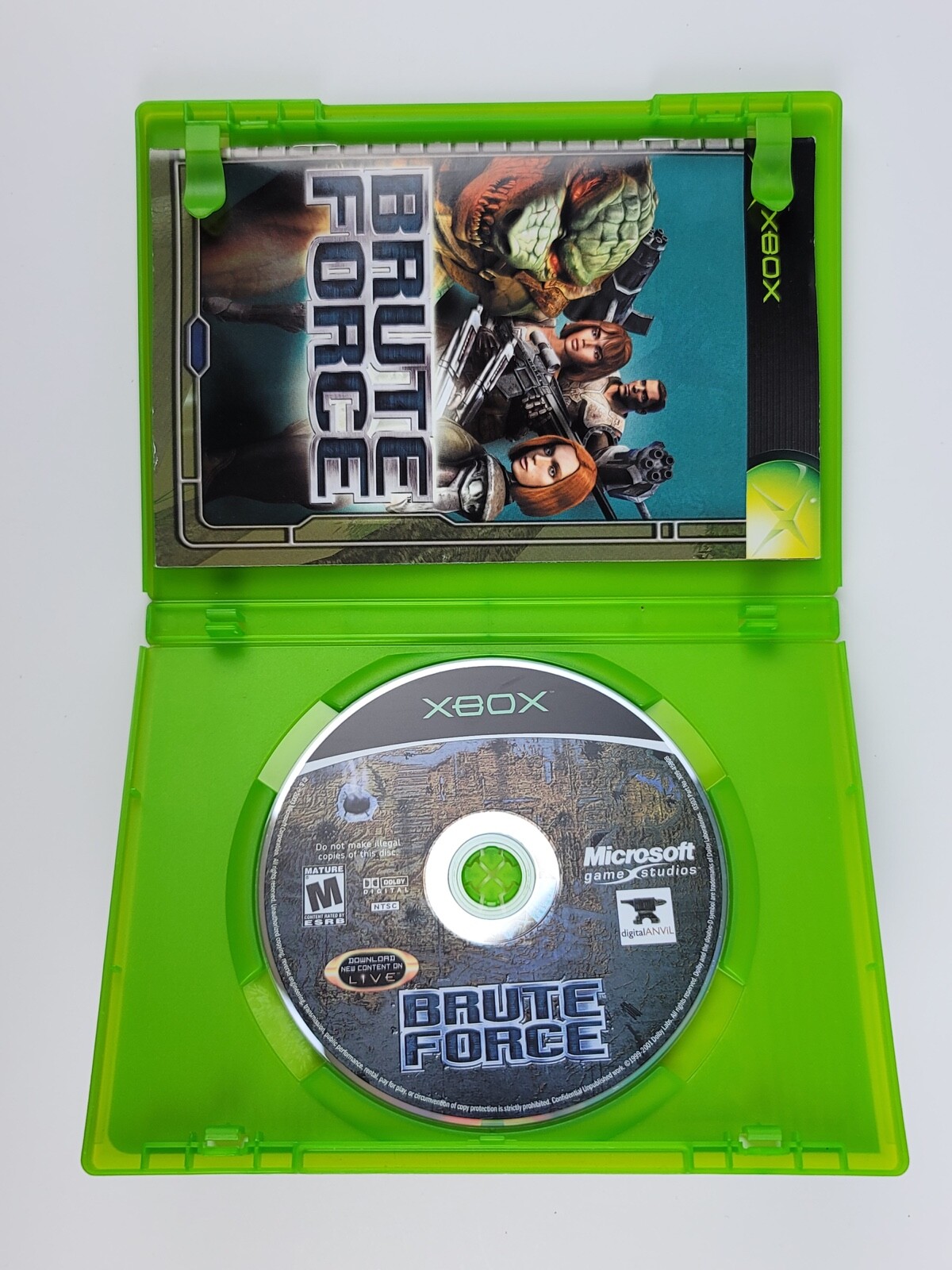 2 xBox Games Brute Force & Mechassault 2 Lone Wolf 100% Complete Very ...