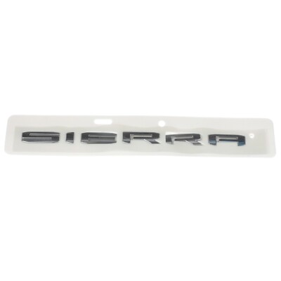 OEM NEW 2019-2023 GMC Sierra Rear Tailgate Logo Emblem Nameplate Badge ...